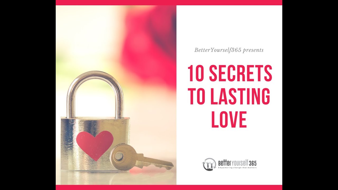 10 Secrets to Lasting Love Ad - YouTube