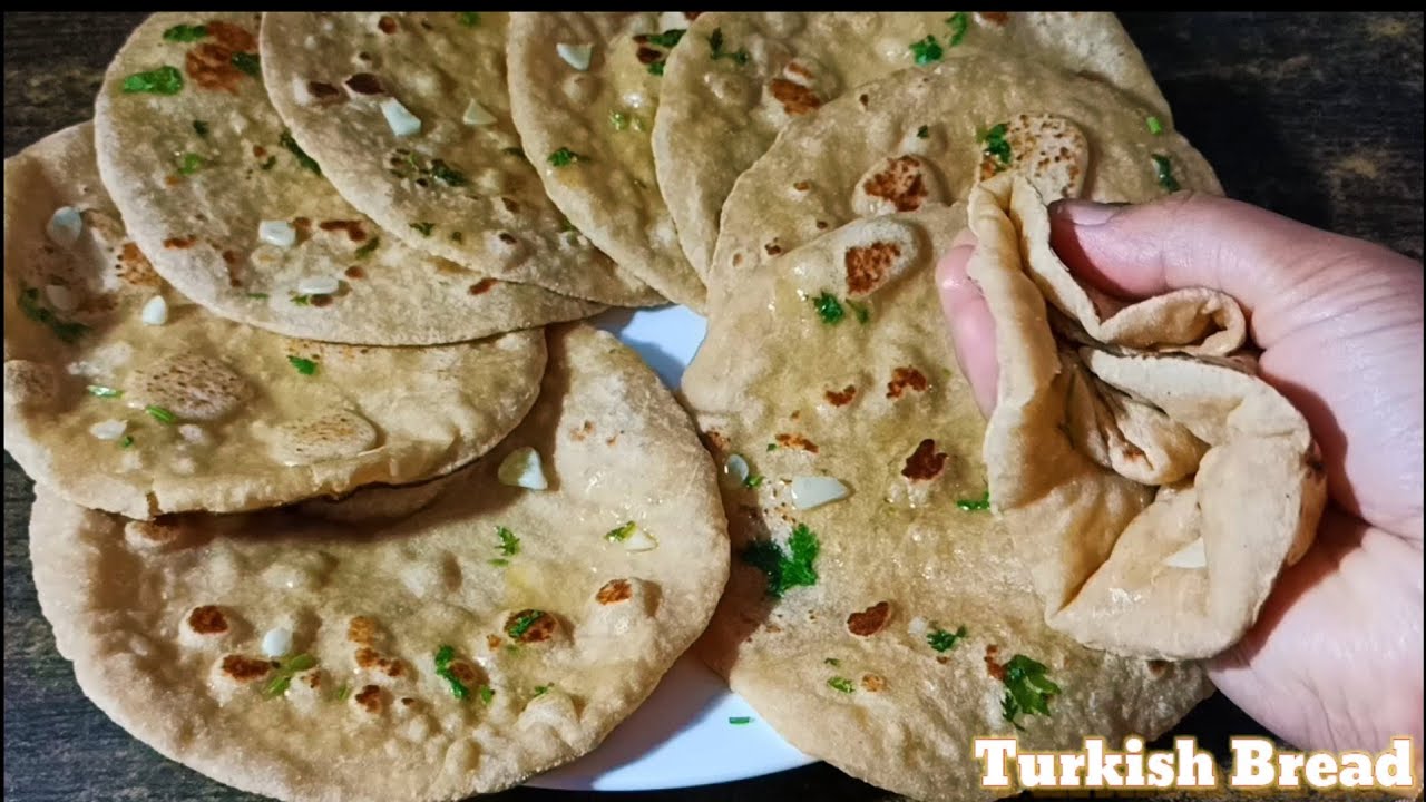 Turkish soft Bread/ easy Breakfast recipe /Arabic bread ...