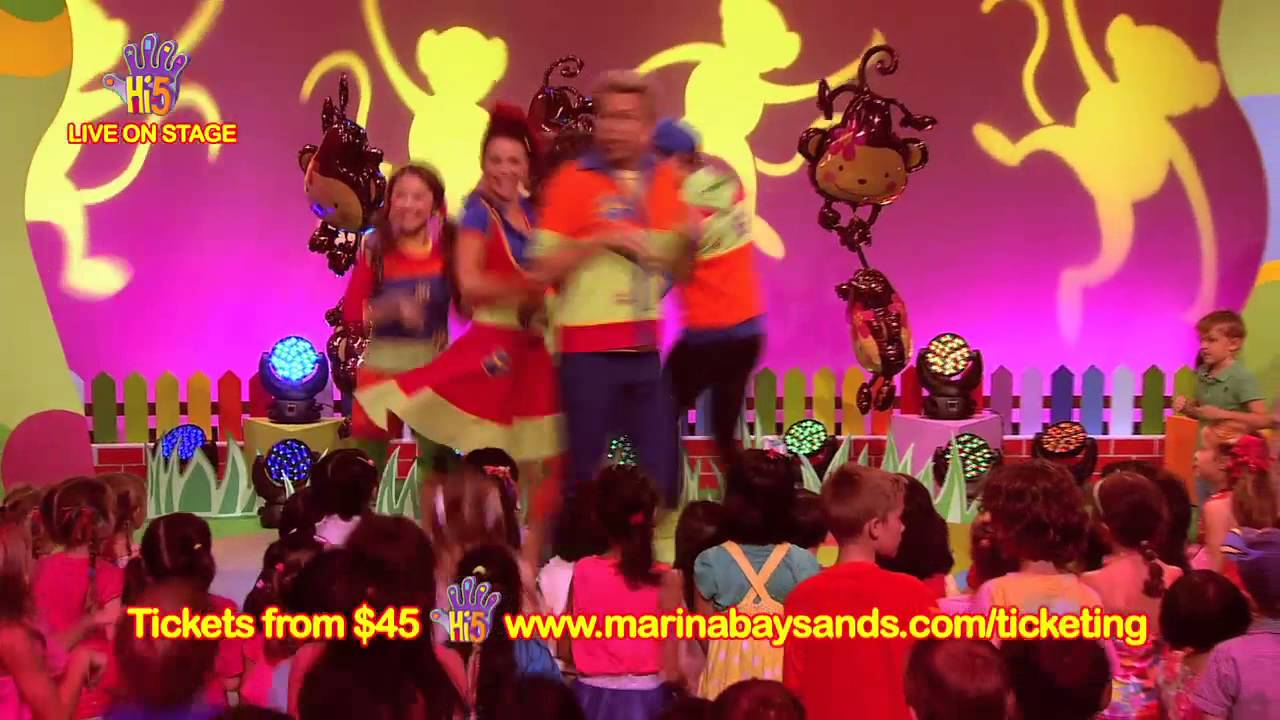 Hi-5 House Party Live On-stage at MasterCard Theatres, Marina Bay Sands ...