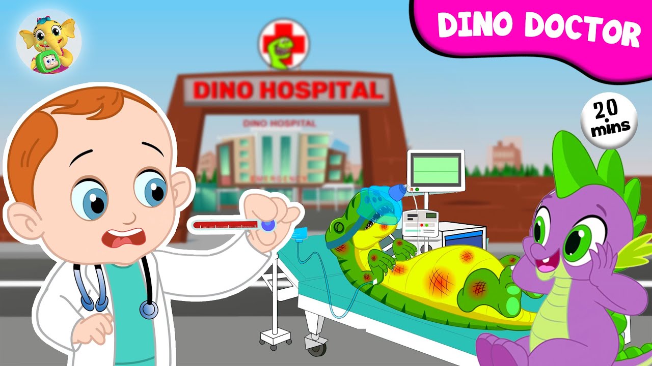 Dino Doctor Special + Fun Dinosaur Songs for Kids | Best Rhymes for Toddlers & Kids! - Baby ...