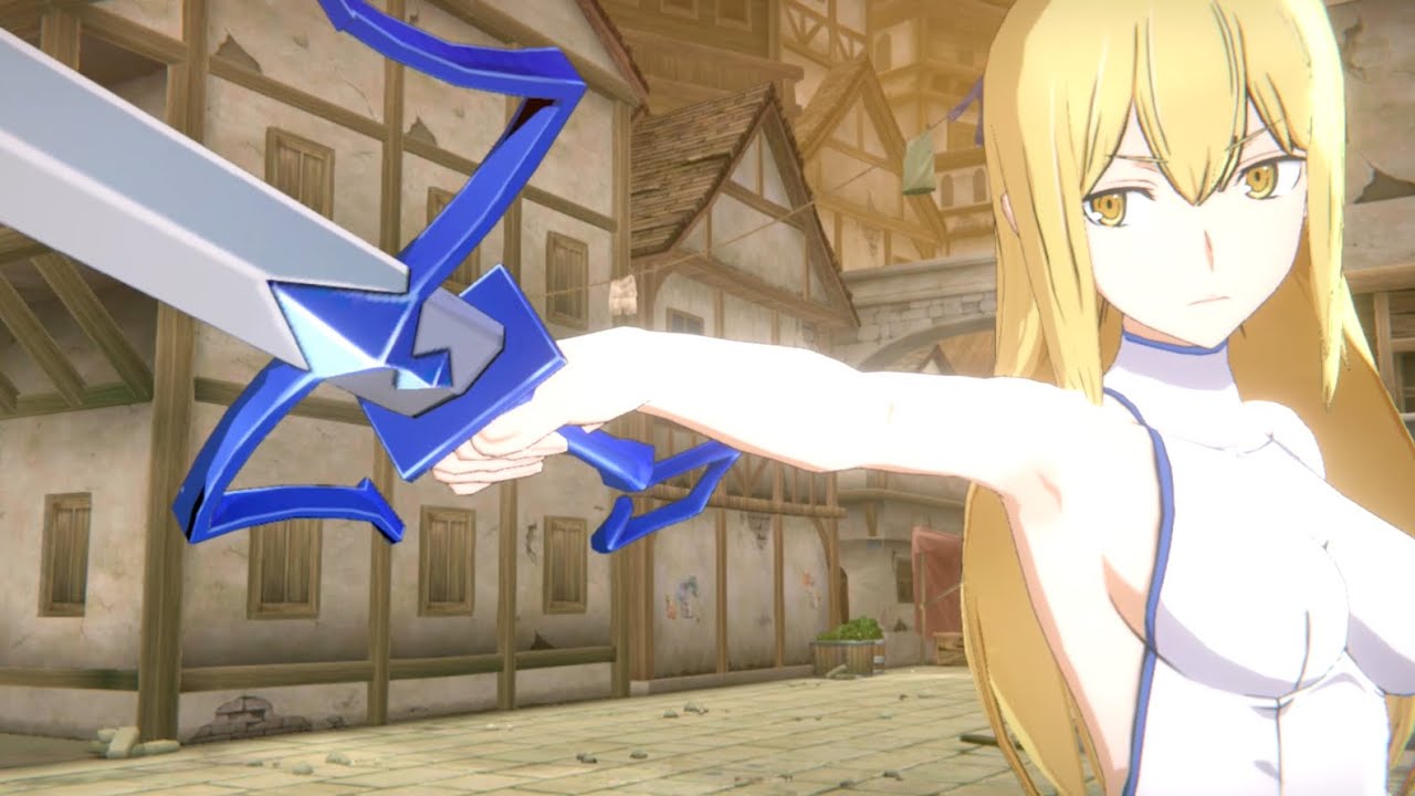 DANMACHI BATTLE CHRONICLE | 10MINZ OF GAMEPLAY | Ais Wallenstein | Bel ...