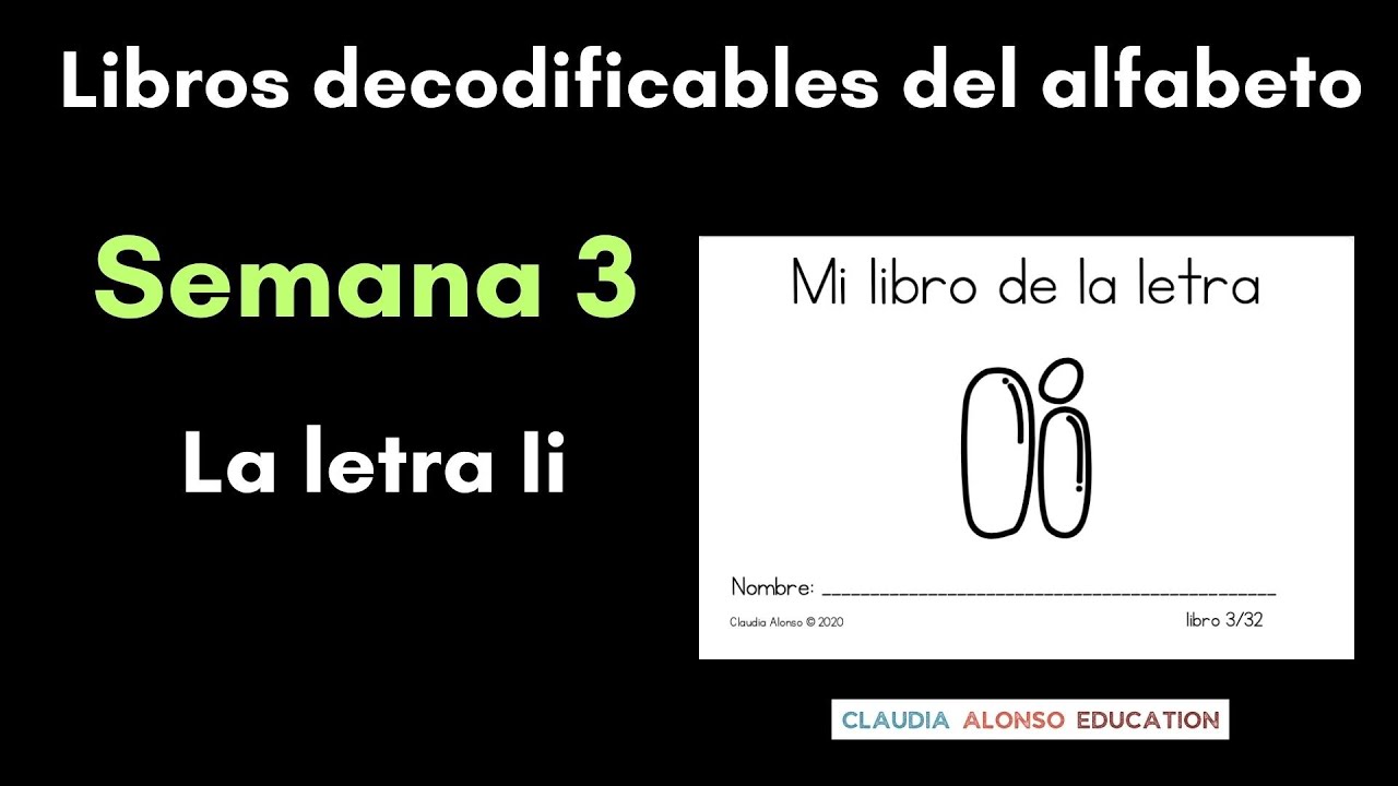 Letra Ii - Aprende a leer con los libros decodificables del alfabeto ...