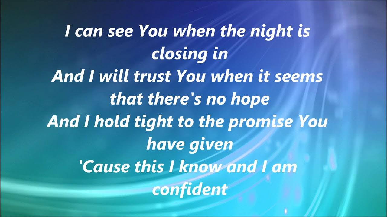 Jeremy Camp - My Defender (Lyrics) - YouTube