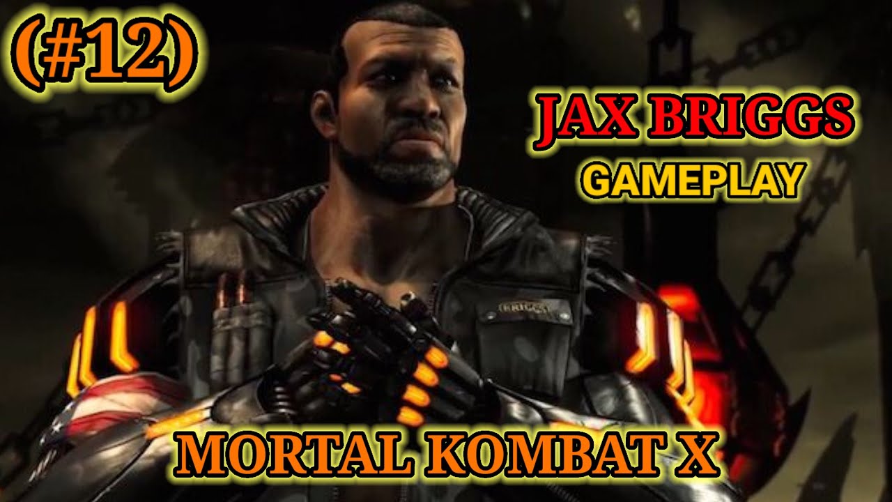 (#12) MKX - Jax Briggs 💪🧔 (Heavy Weapons) Gameplay - YouTube