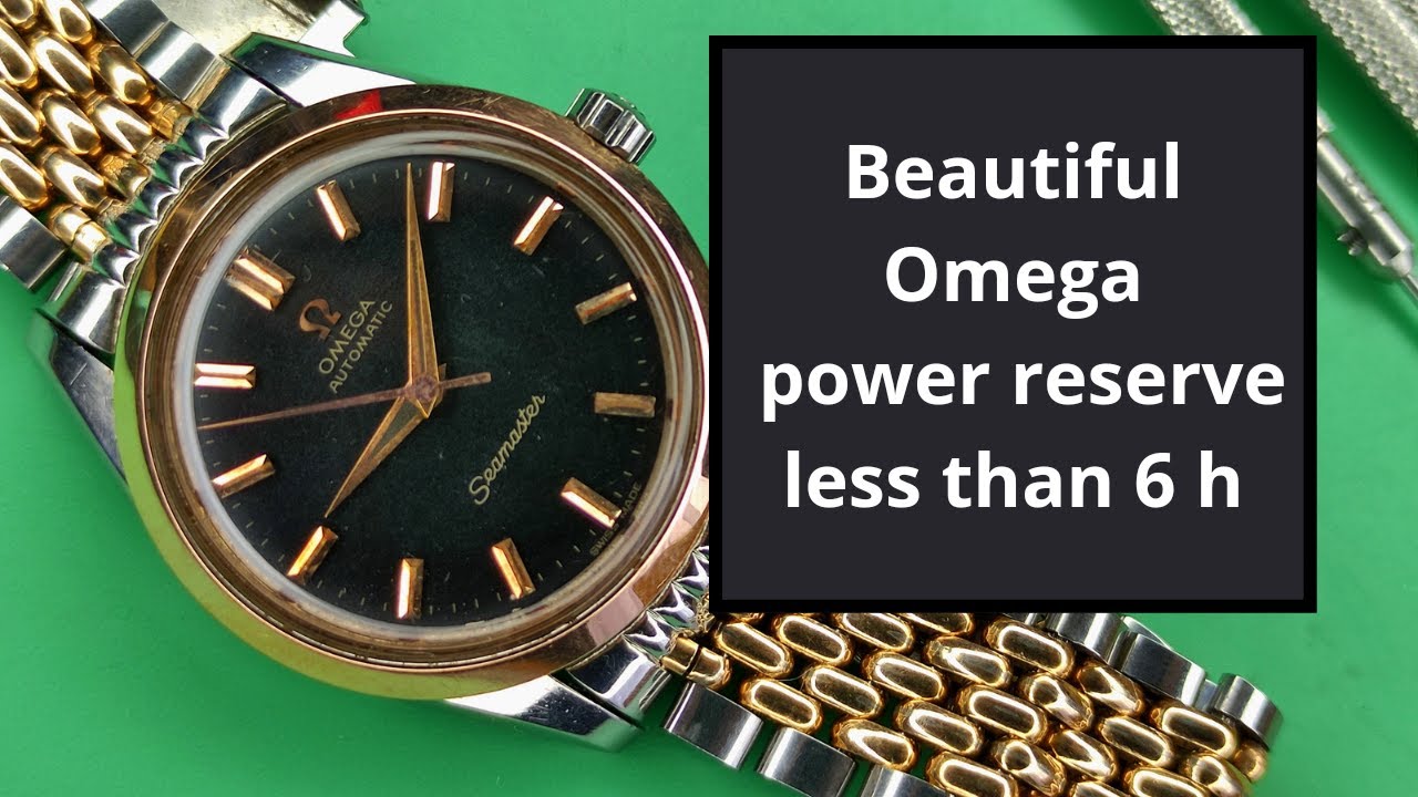 Restoration Omega Seamaster cal.501 full service - YouTube