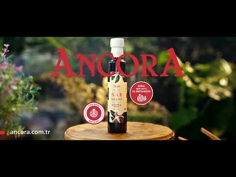 %100 Organik Ancora Nar Ekşisi şimdi tüm yemeklerde!