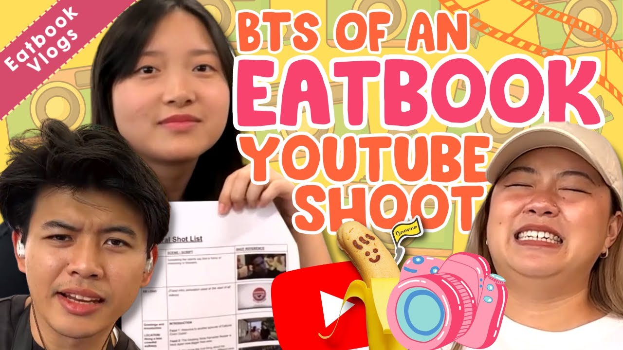 Behind The Scenes Of An Eatbook YouTube Shoot! Eatbook Vlogs | EP 91 ...