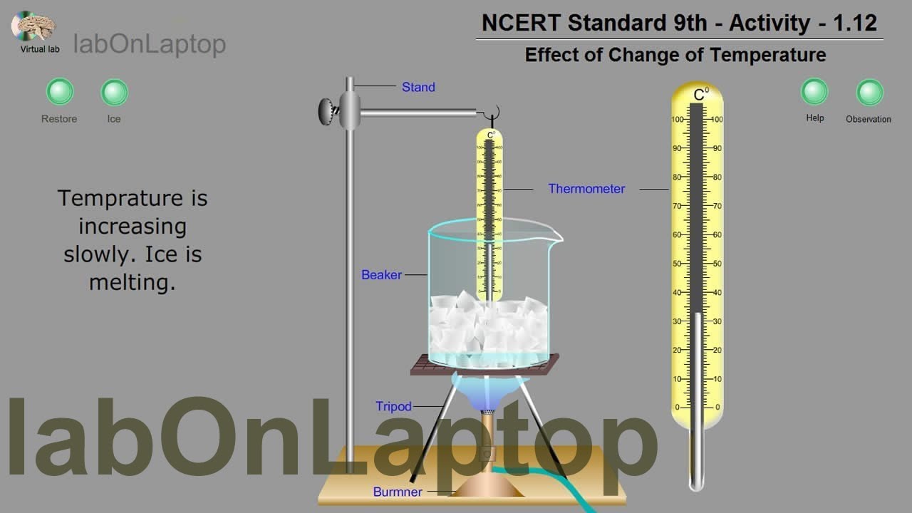 NCERT Class 9th - Activity 1.12 | Effect of Change of Temperature on ...