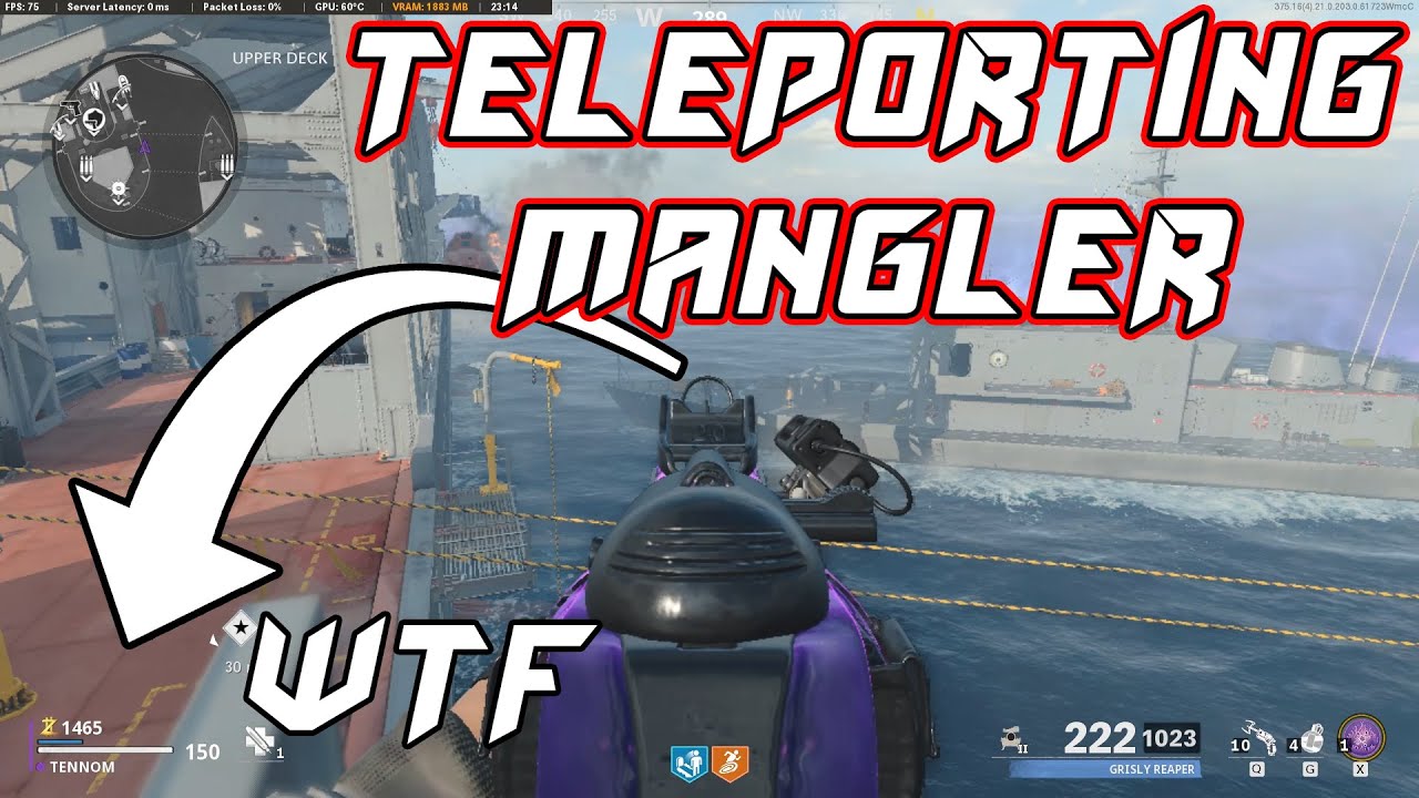 Teleporting Mangler - Armada Outbreak (Black Ops Cold War Zombies ...