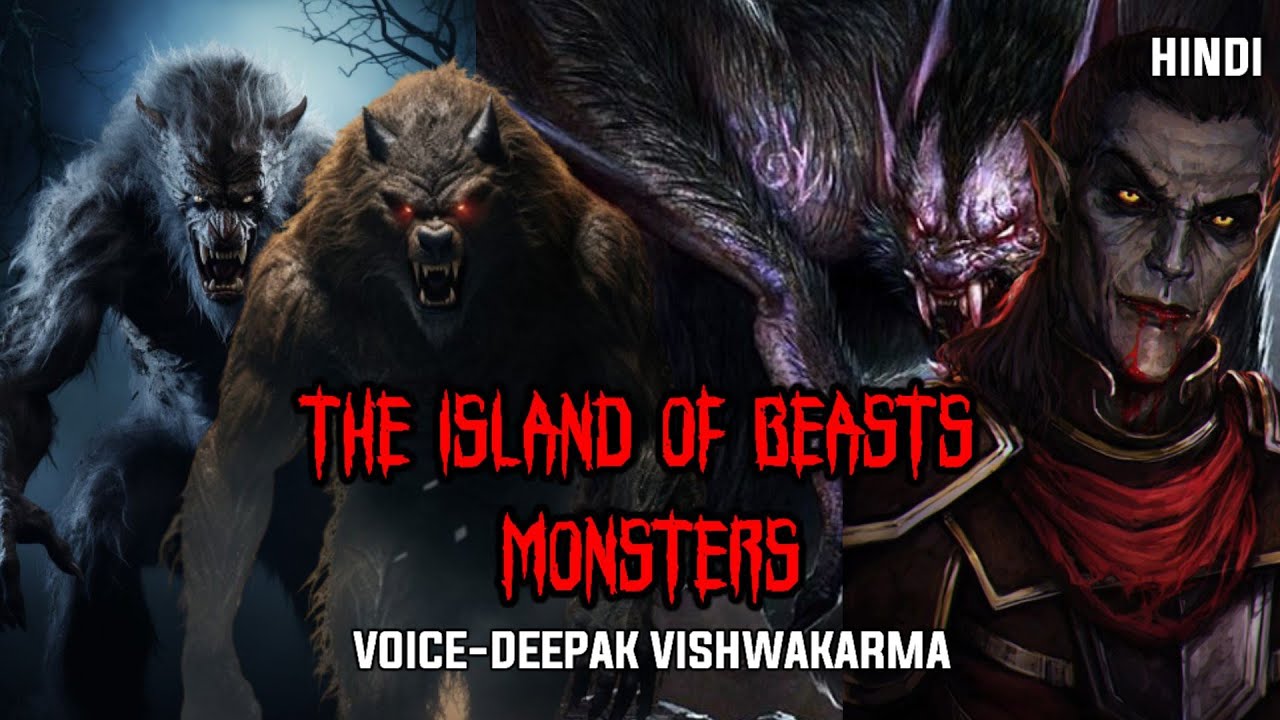 The Island Of Beasts Monsters | Werewolf And Wendigo Vampire Horror ...