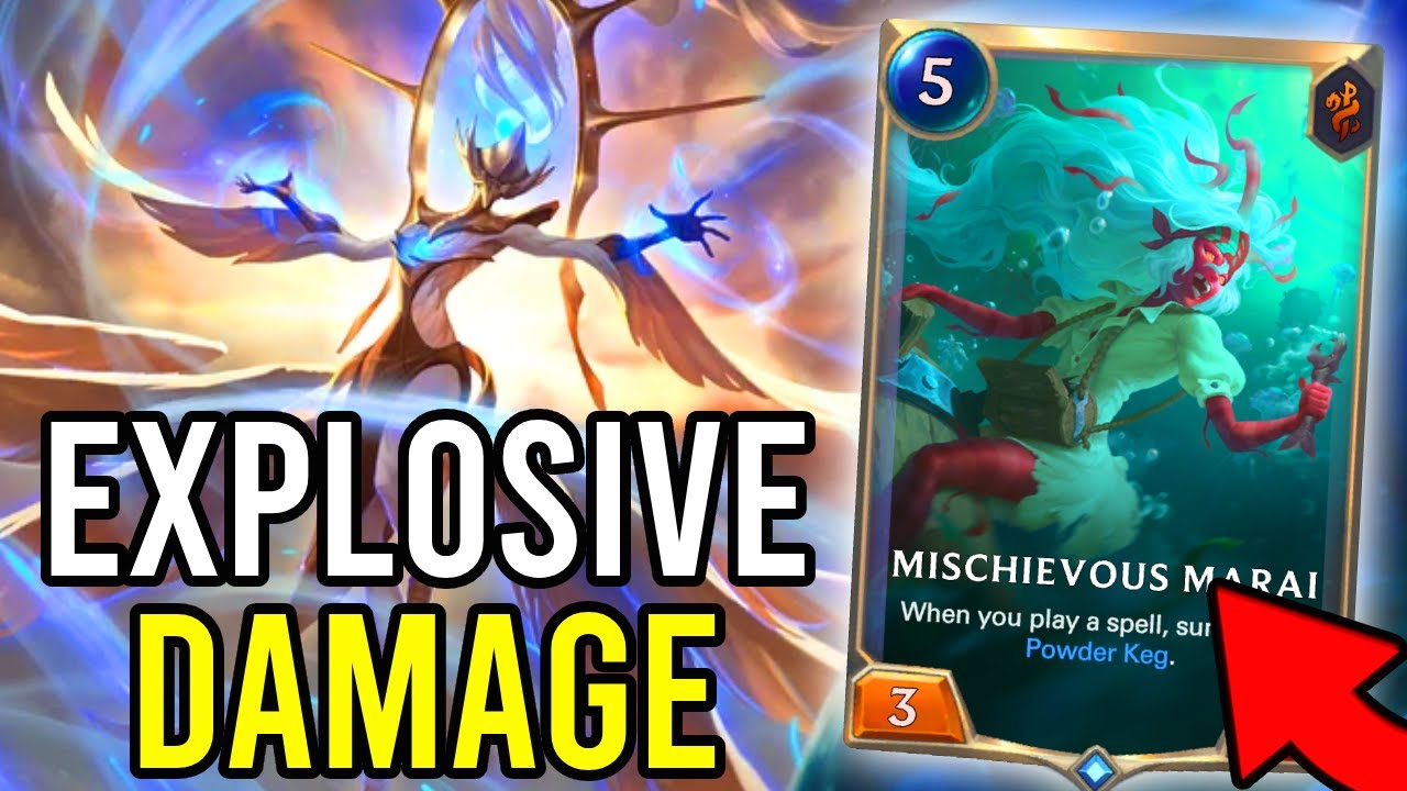 Using Mischievous Marai For Some Massive Damage! | Legends of Runeterra ...
