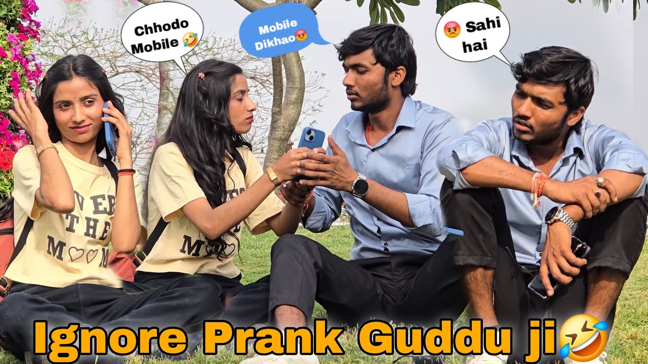 Ignore prank Guddu ji 🤣😂 || Pakhi Vlog - YouTube