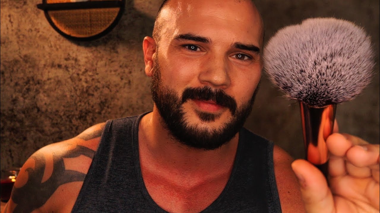 ASMR Brushing Away Your Worries (ASMR for Sleep) Your Safe Space Face ...