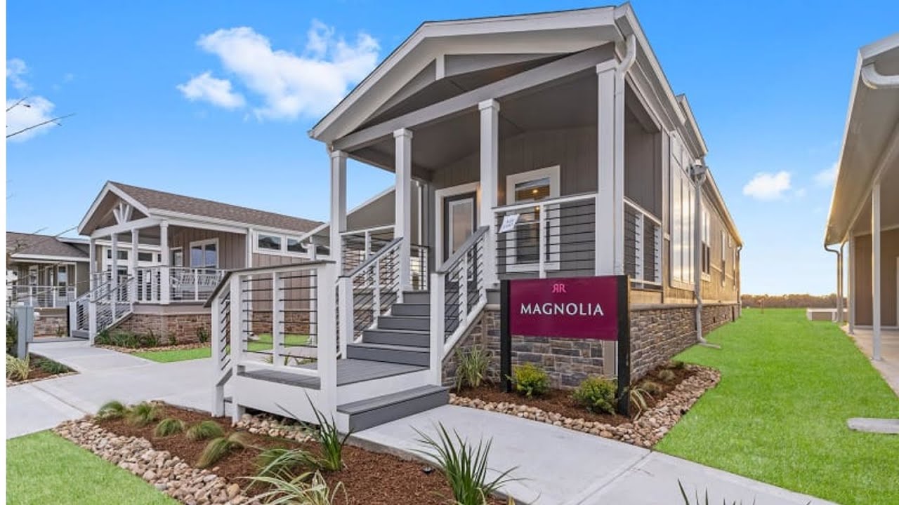 The Most Rustic Beautiful Innovation 1668H Park Model RV - YouTube