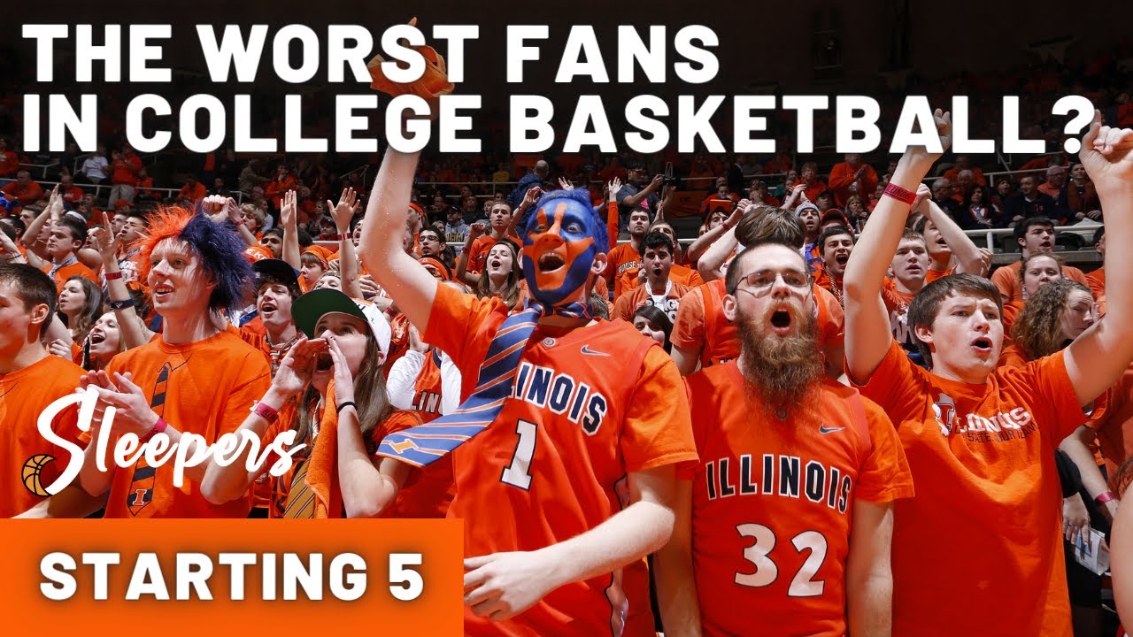 Illinois has the worst fans in college basketball - YouTube