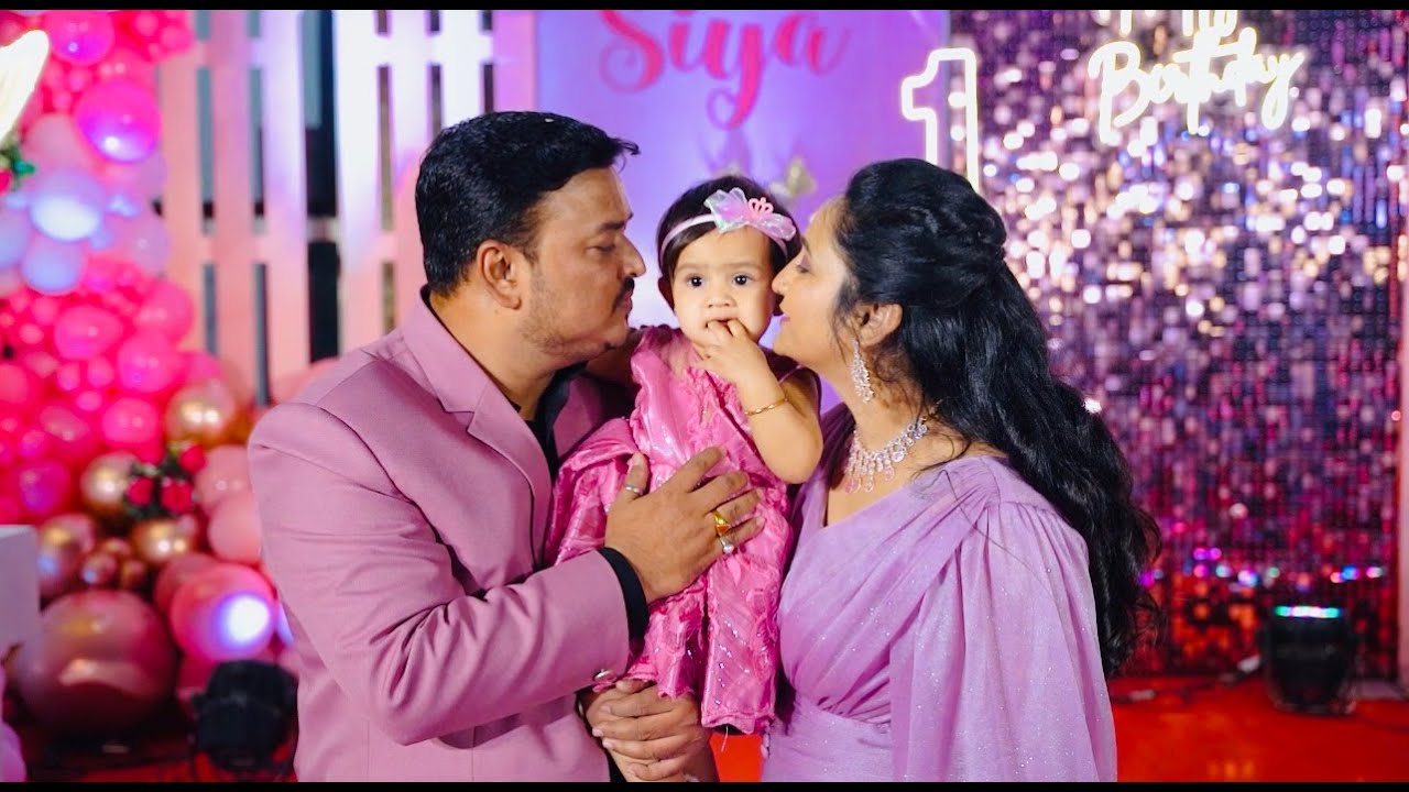 Siya's 1st Birthday| Siya Mane |1st birthday decoration| cinematic film ...