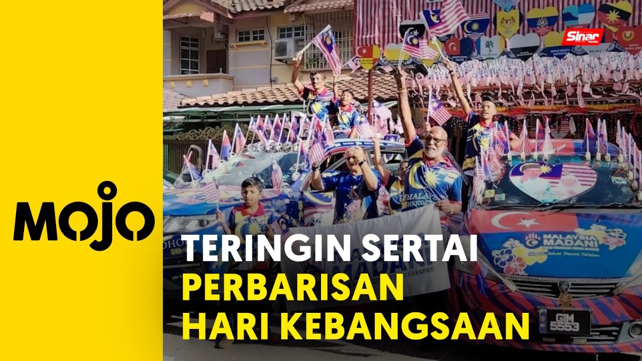 20 tahun teringin sertai perbarisan di Dataran Merdeka - YouTube