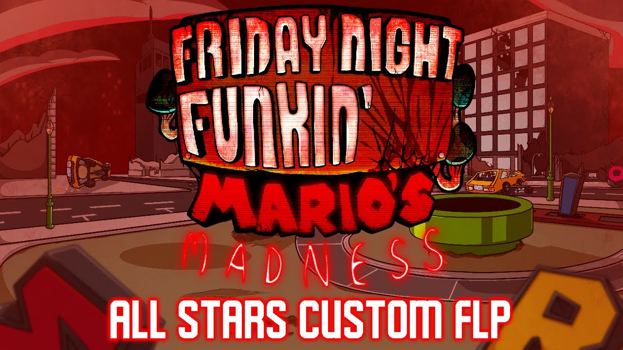 FNF Mario's Madness V2 | All Stars custom FLP | FL Studio 12 - YouTube