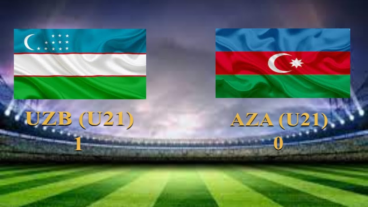 O'ZBEKISTON(U21) 1-0 OZARBAYJON(U21)havli vaziyatlar va gollar | УЗБЕКИСТАН(U21) 1-0 АЗЕРБАДЖАН ...