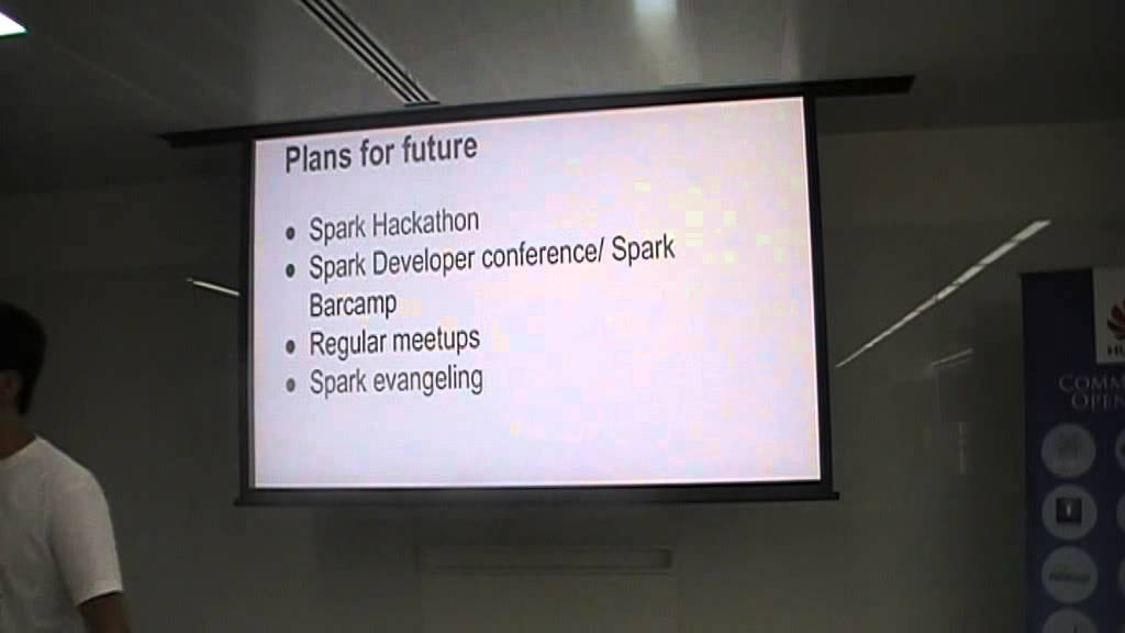 Bangalore Apache Spark Meetup - Community Update and Future plans - YouTube