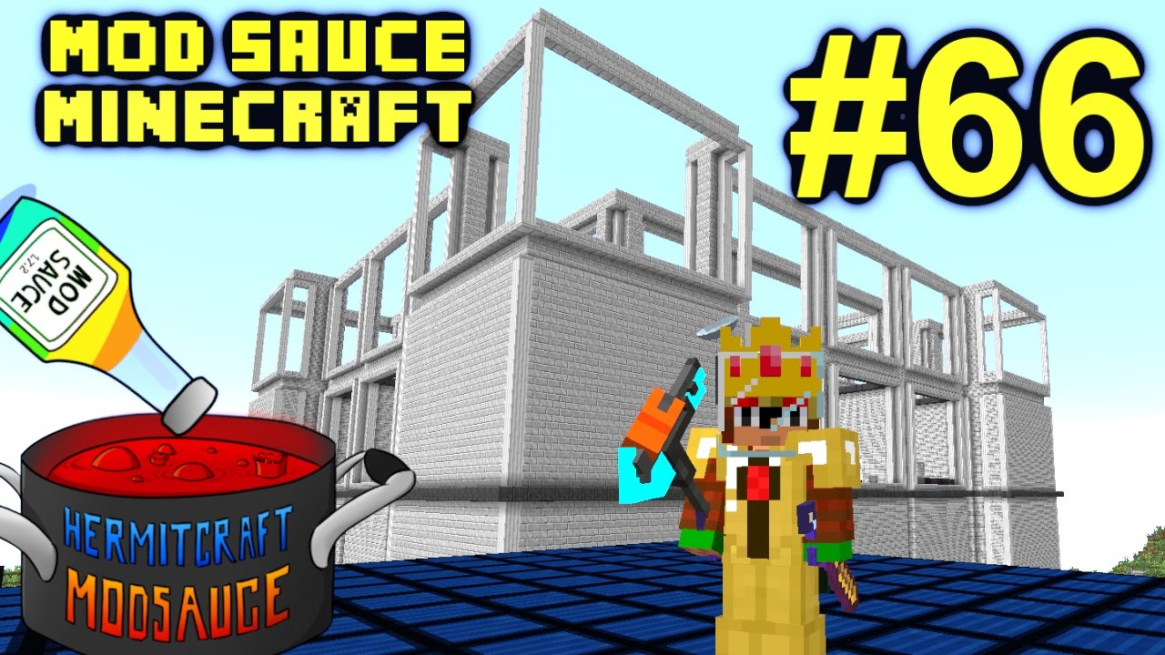 Minecraft Mod Sauce Ep. 66 - Over 9 Billion RF !!! ( HermitCraft Modded Minecraft ) - YouTube