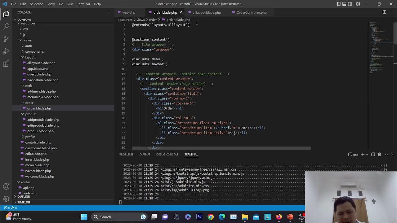 Aplikasi Pemrogaman Web Live Stream 11 - YouTube