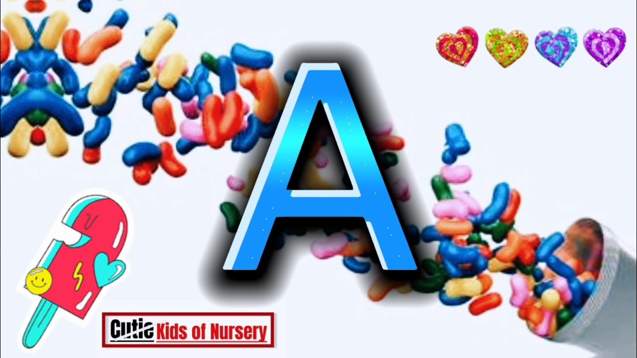 Abc for kids| S 55|a to z song| abc song| abc poem| abc cartoon| abc ...