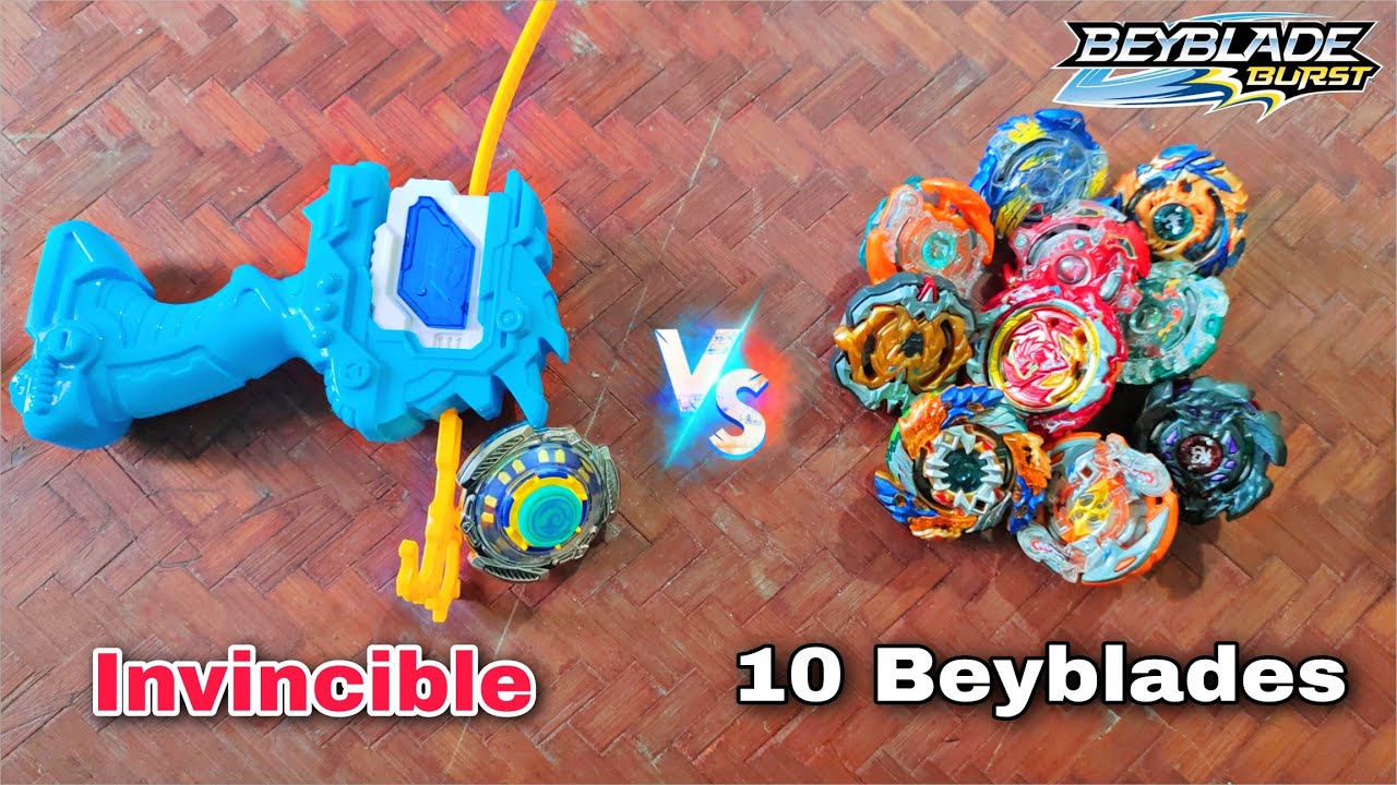 NADO invincible beyblade - the stamina king - YouTube