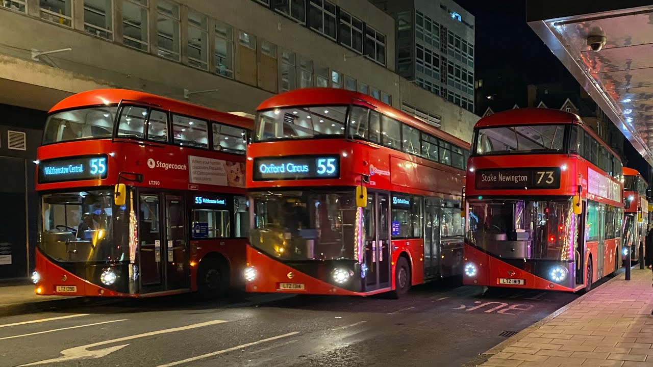 Full ibus Visual | Arriva London Route 73 | Oxford Circus - Stoke ...