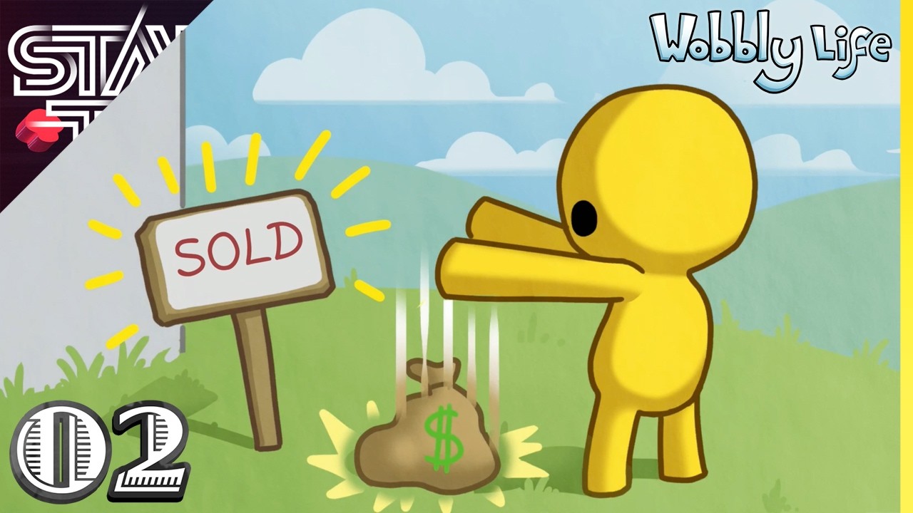 I Bought my First Home | Wobbly Life - Day 2 - YouTube