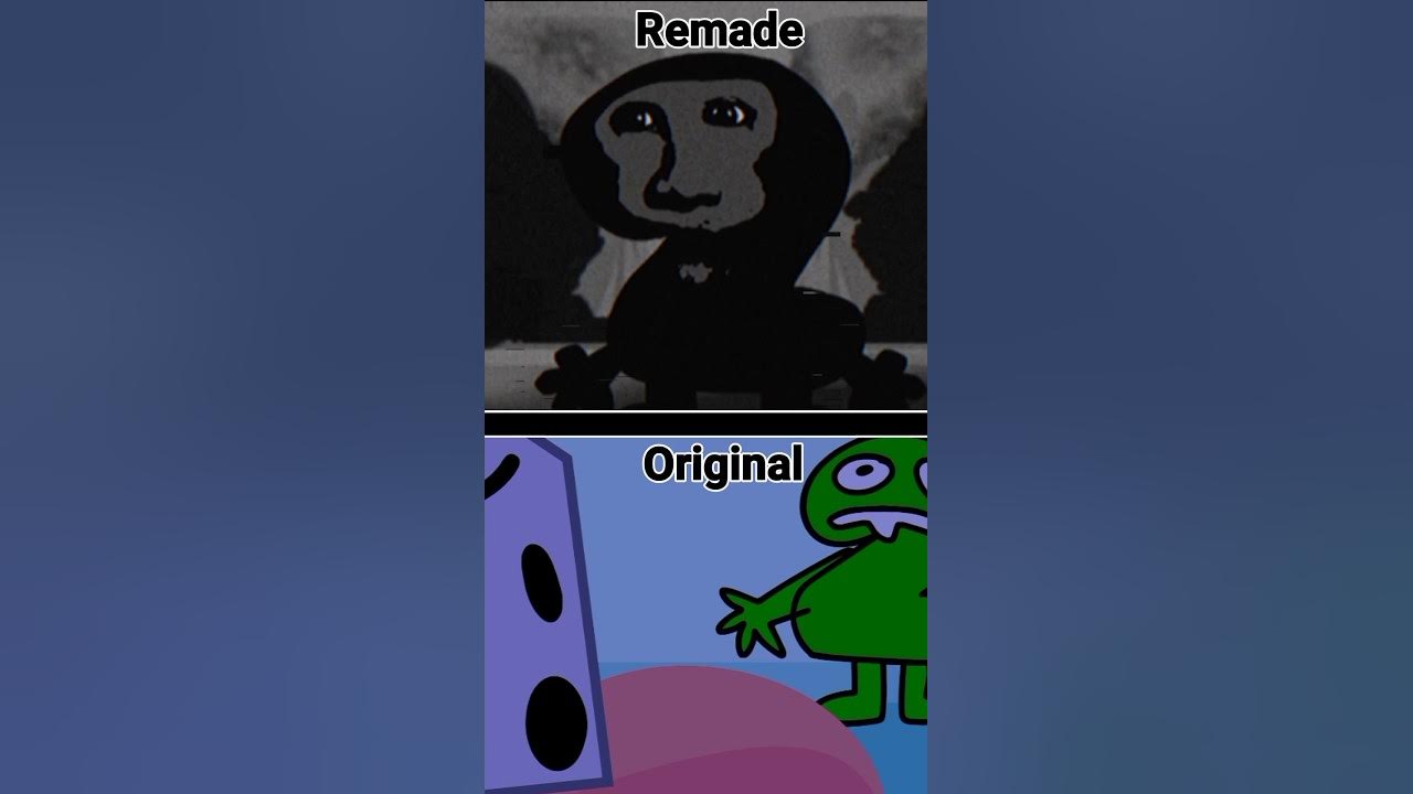 TPOT 9 Gaty and Two Scene: Original Vs Remade #bfb #bfdi #tpot #themandelacatalogue #animation ...