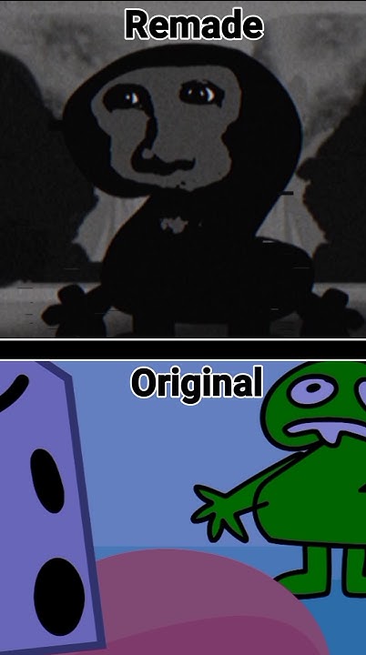 TPOT 9 Gaty and Two Scene: Original Vs Remade #bfb #bfdi #tpot #themandelacatalogue #animation ...