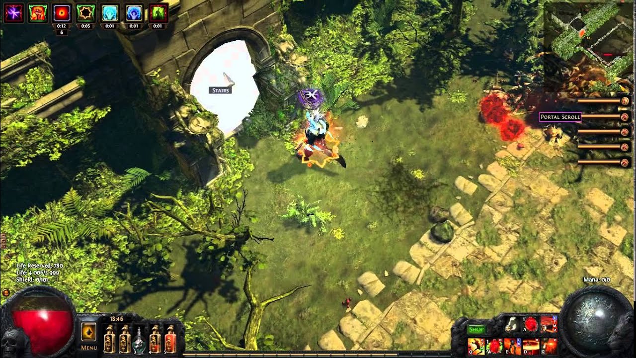 How to kill orchard boss (temporal chains, 75 level map) - Path of ...