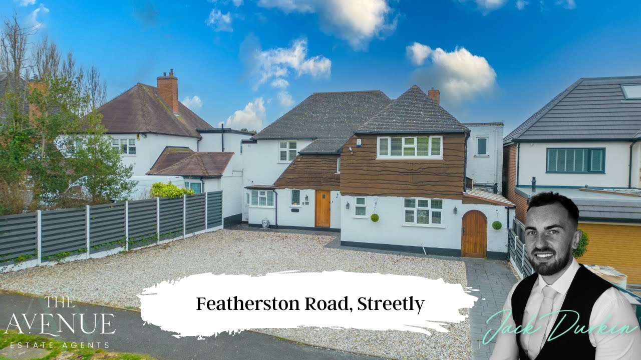 Detached family home on the desirable Featherston road in Streetly ...