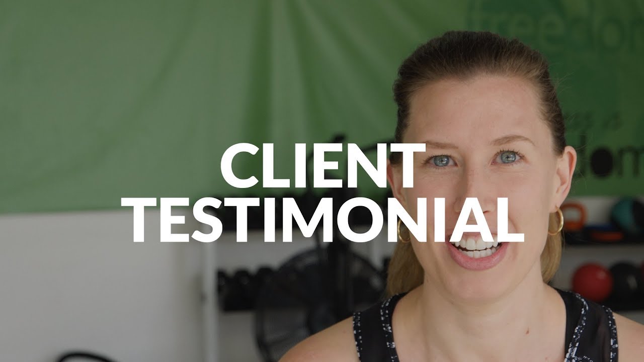 Client Testimonial / Freedom Fitness - YouTube