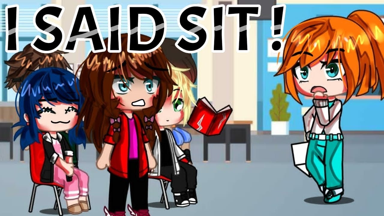 I said sit meme | Gacha club - YouTube