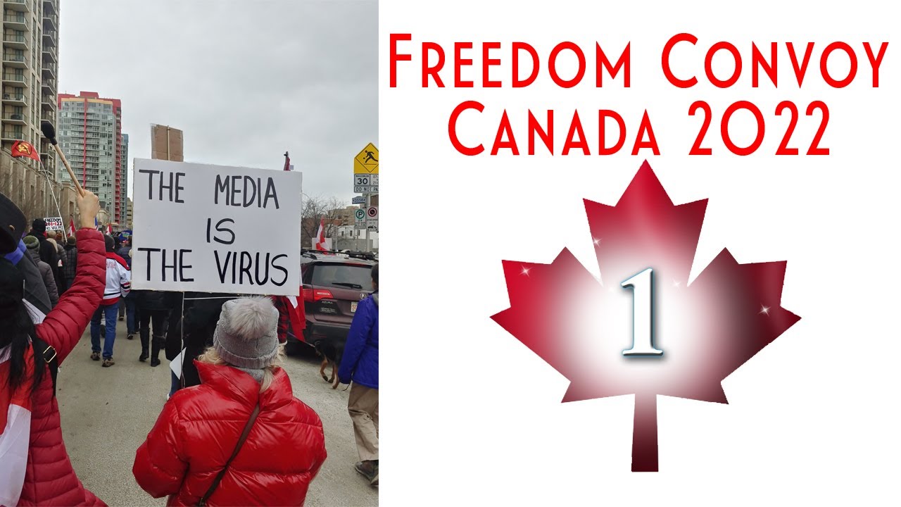 Calgary Freedom Rally - Freedom Convoy Canada 2022 (Part 1) - YouTube