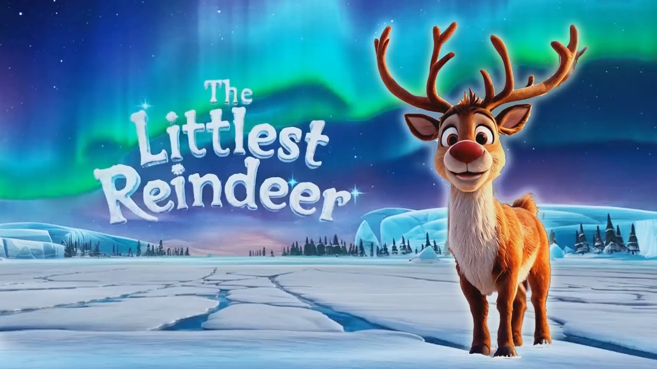 🎄 The Littlest Reindeer’s Big Job | Christmas Animation for Kids 🎅🐾 # ...