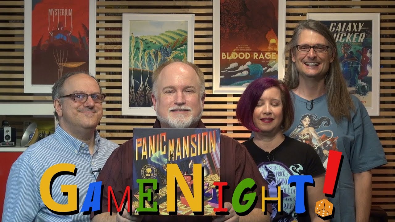 Panic Mansion AKA Shaky Manor - GameNight! Se6 Ep3 - How to Play and ...