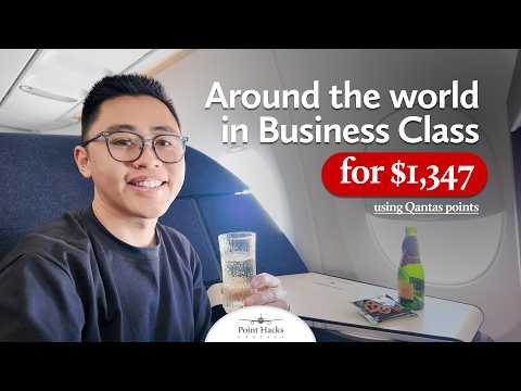 How I travelled the world in Business Class using Qantas Points