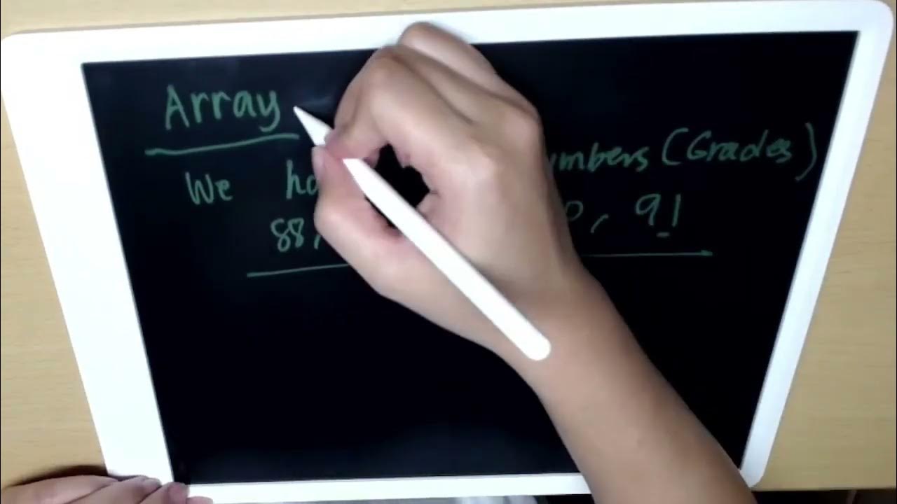 ES9 Fundamentals in C Programming: 1D Arrays - YouTube