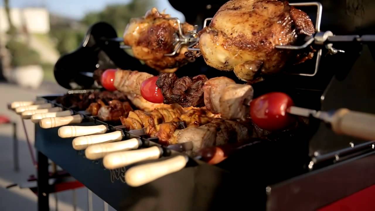 Kabobeque BBQ Grills Commercial - YouTube