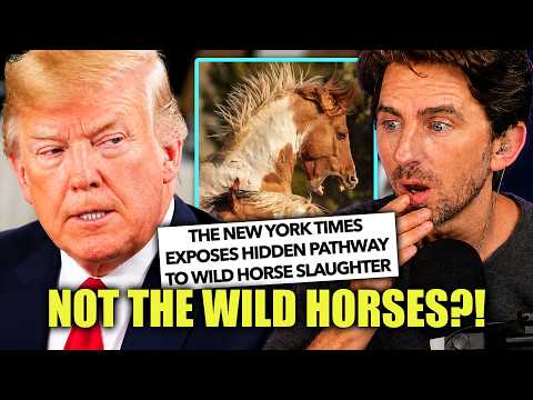 TRUMP CAUGHT SLAUGHTERING WILD HORSES - FOLLOWING PROJECT 2025 PLAYBOOK!