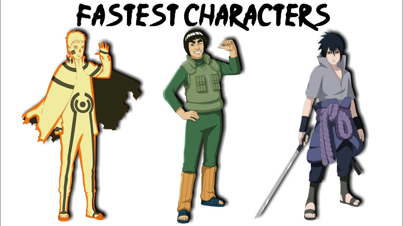 Top 10 Fastest Naruto Characters Ranked - YouTube