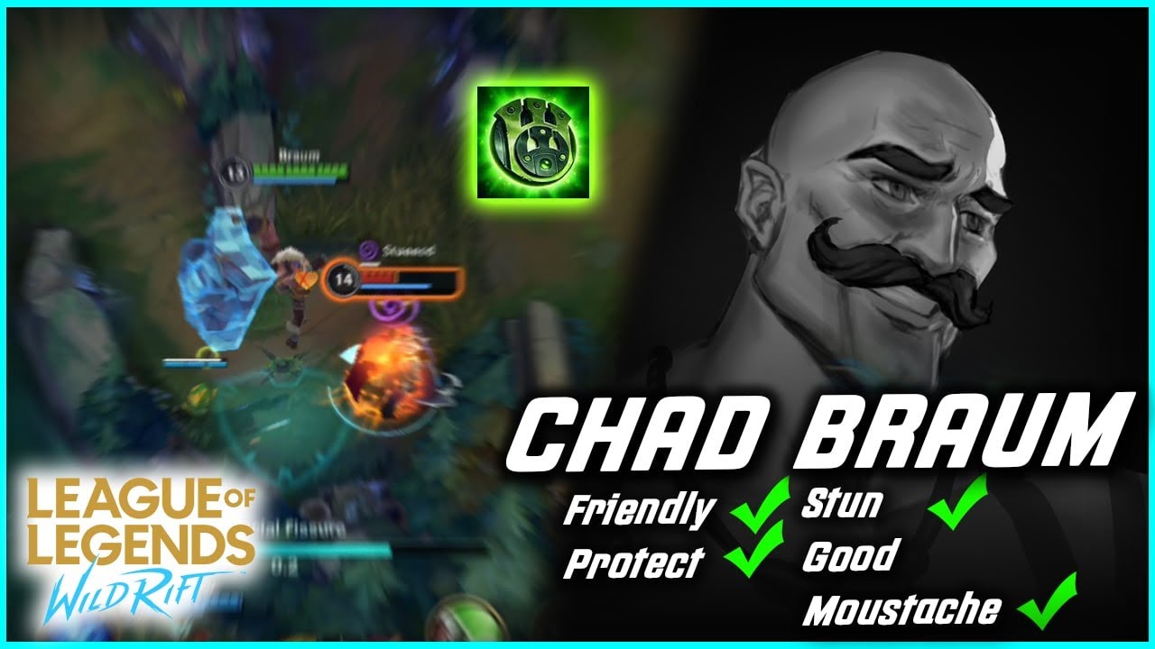 BRAUM MAIN IS A CHAD, BRAUM + ASHE COMBO | WILD RIFT SEASON 8 - YouTube