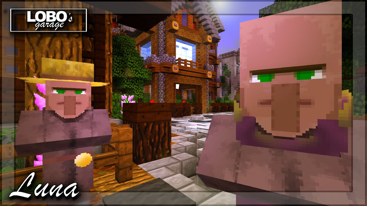 MINECRAFT Survival | Phase 2 SHADERS and TEXTURE PACKS | LUNA SSP Phase ...