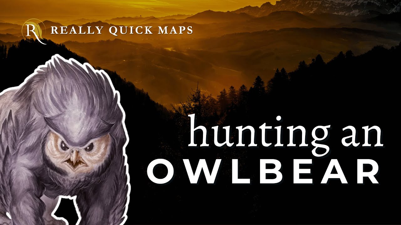 Mapping the Owlbear's Lair - A DM's Guide to Deadly Encounters - YouTube