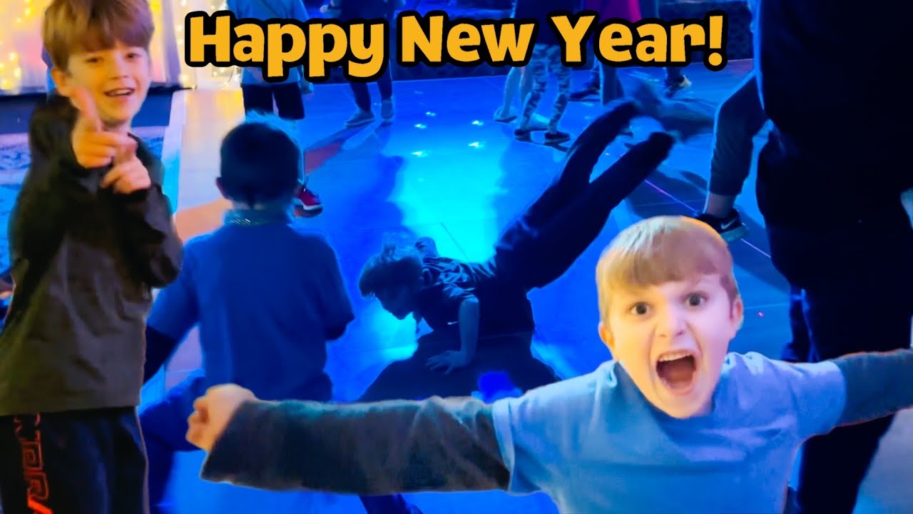 New Year’s Eve Party Tiny Ninja Kid Dancers - YouTube