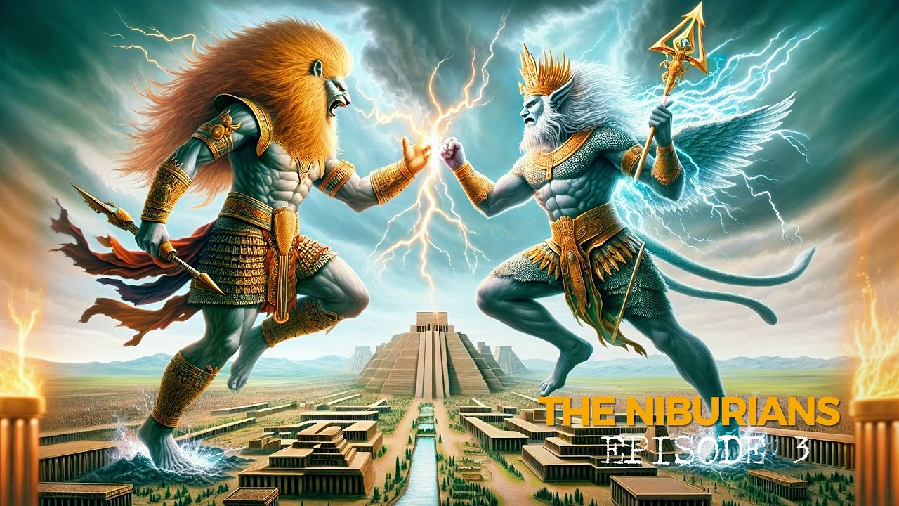 The ANUNNAKI of NIBIRU - EPISODE 3 - Alalu Is Defeated By Anu and is ...