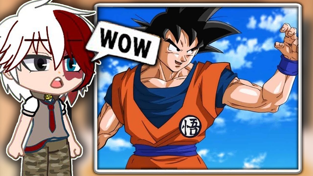 Class 1A react to Deku as Goku // Gacha React // МНА - YouTube
